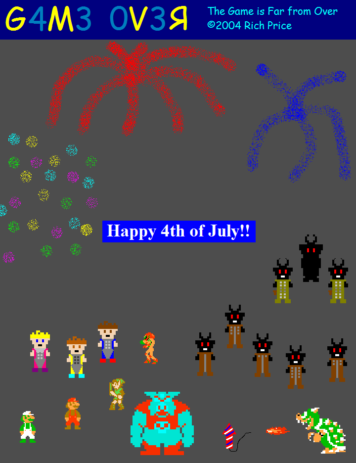 (01) 4th of July | G4M3 0V3R Wiki | Fandom