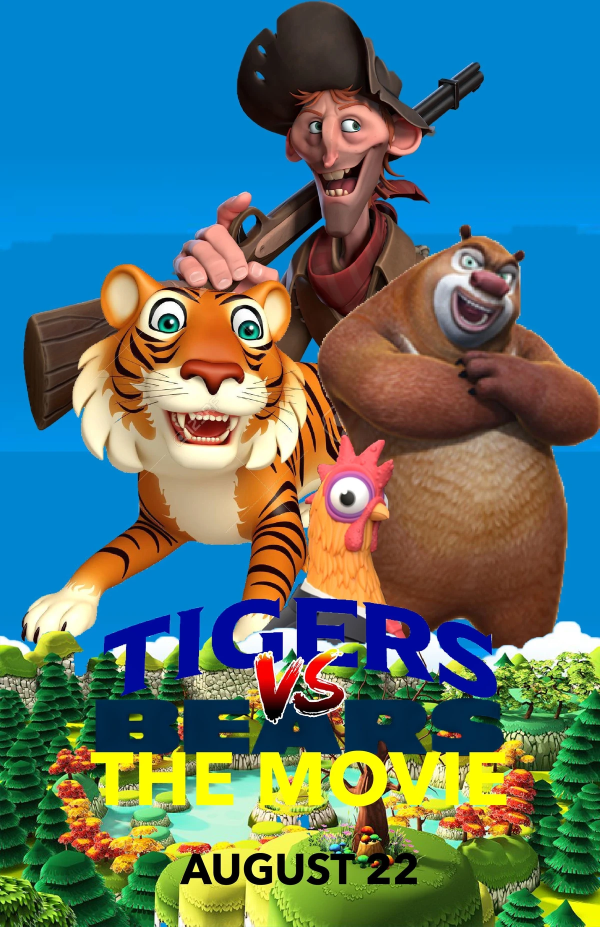 Tigers Vs. Bears: The Movie (2020 film) | Gabriel Combs Movies Wiki ...