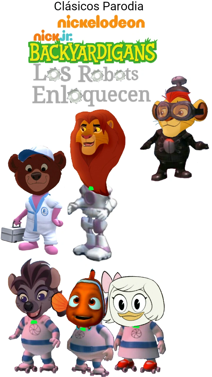 Backyardigans Los Robots Enloquecen | Gabriel Riquelme Cea Estudios De ...