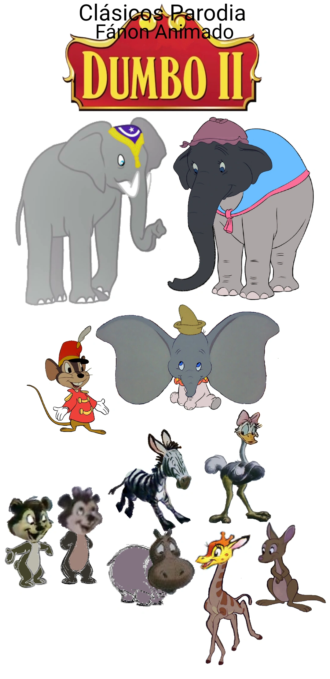 Dumbo 2 (película animada de Disney) | Gabriel Riquelme Cea Estudios De Parodias Wiki | Fandom