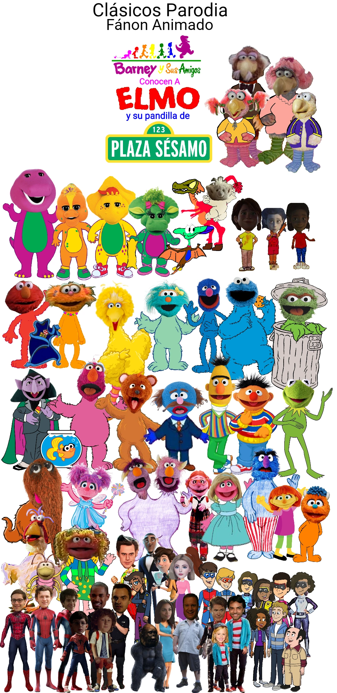 Barney Y Sus Amigos Elenco Infantil Radio Carolina | ¿Dónde Está Tu