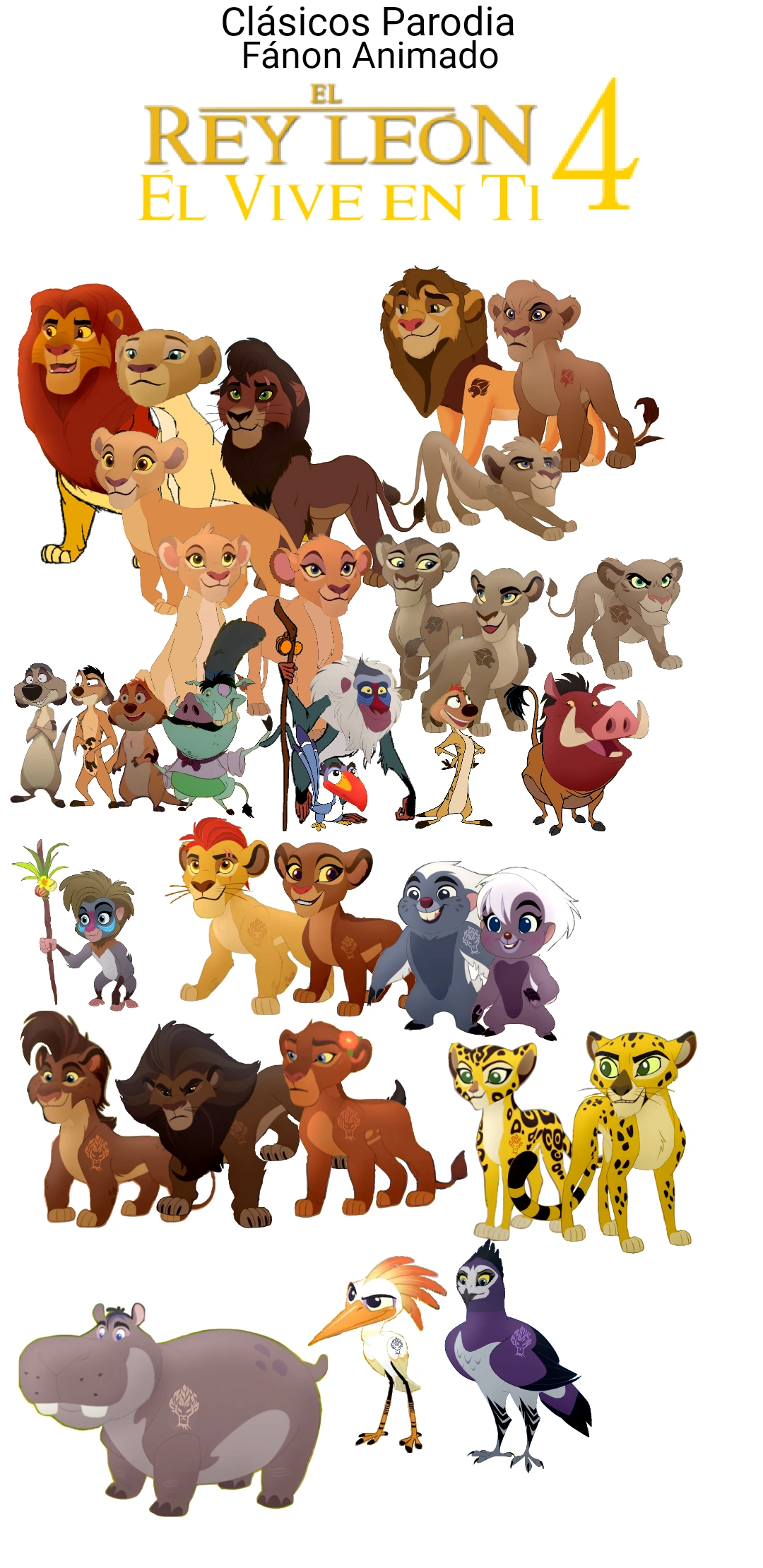 Personajes Del Rey Leon Personajes De El Rey León SOY DE CINE