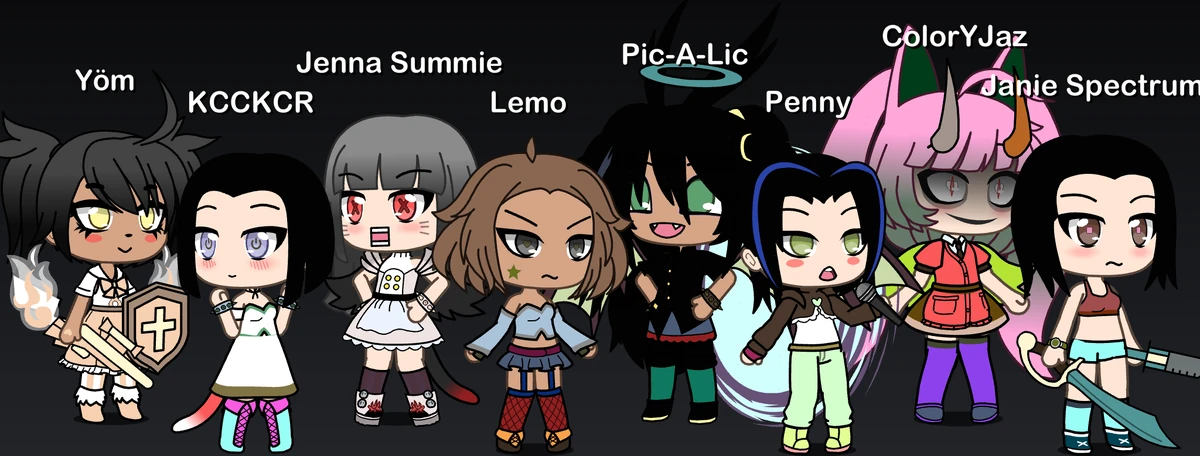 Gacha Life RPDR Season 1 Queens Looks | Gacha Life Drag Race Wiki | Fandom