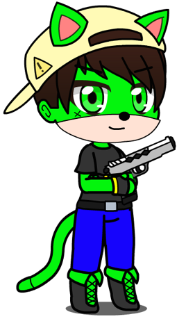 Steve the Cat | Gacha Sonic Mario Disney Pokémon and Anime Ocs Wiki ...
