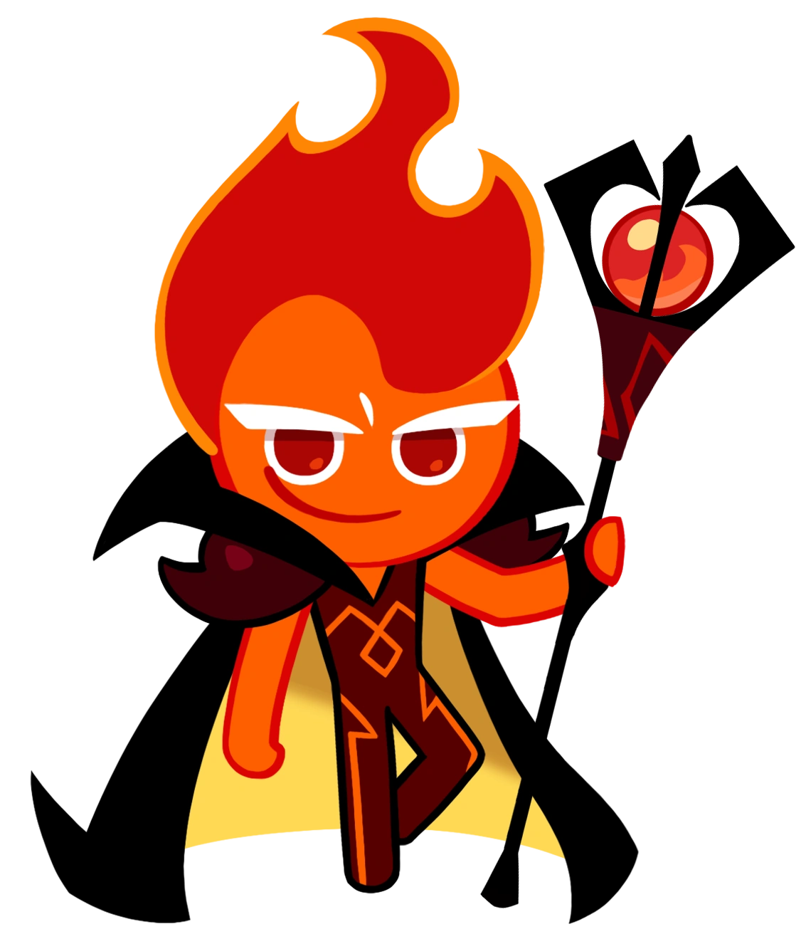 Fire Spirit Cookie | Gacha Sonic Mario Disney Pokémon and Anime Ocs ...
