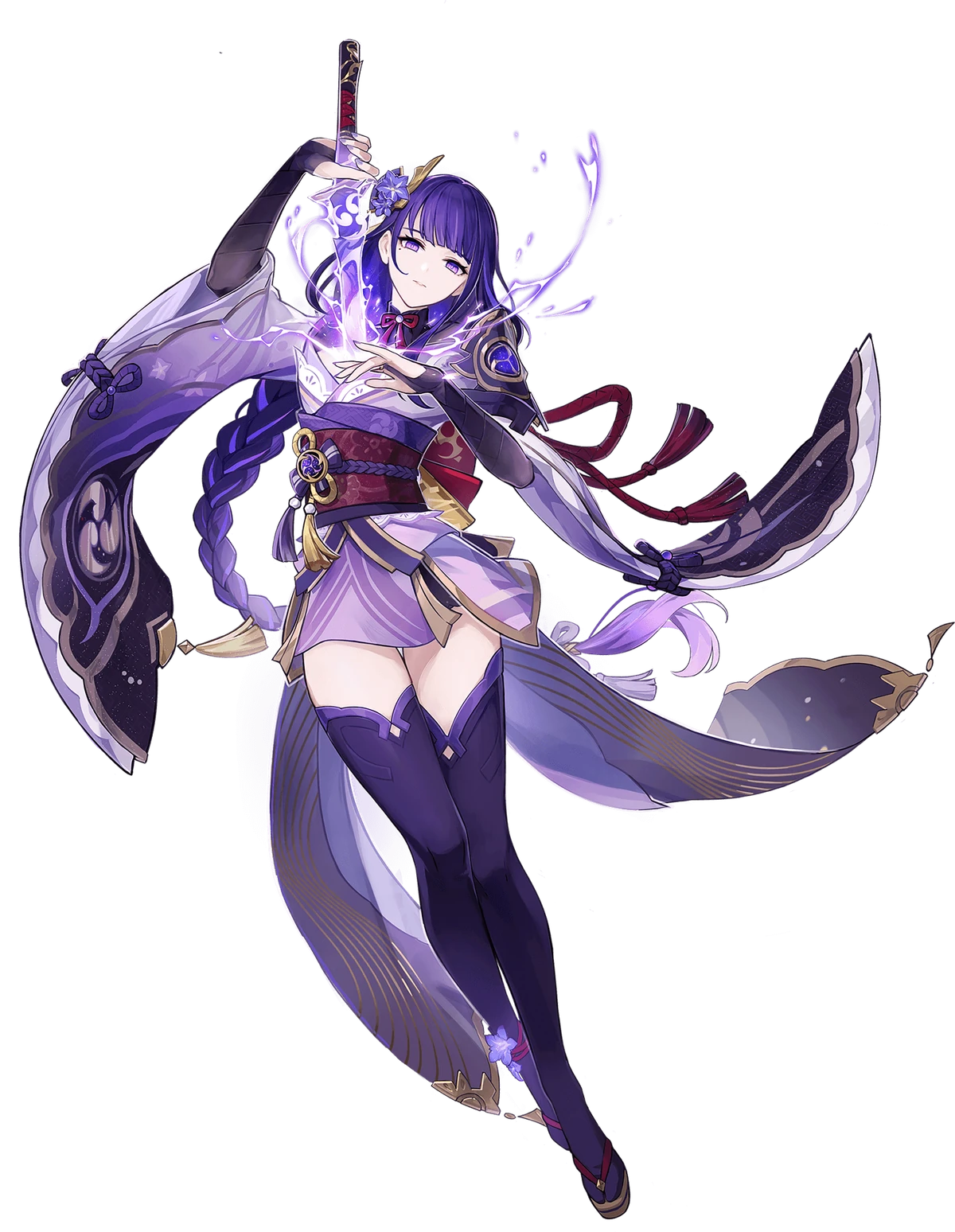 Raiden Shogun | Gacha Sonic Mario Disney Pokémon and Anime Ocs Wiki ...