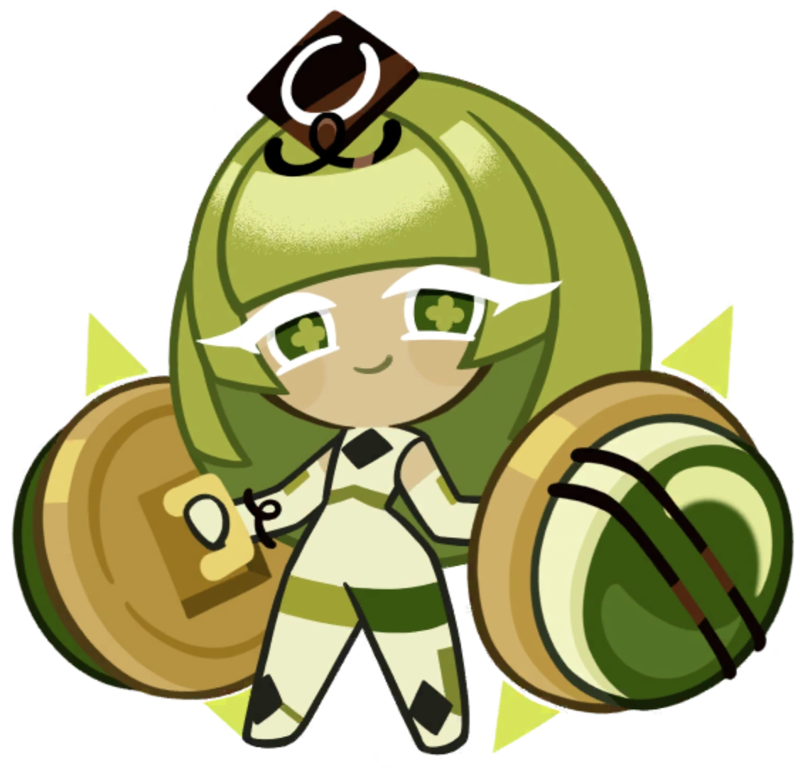 Green Tea Mousse Cookie | Gacha Sonic Mario Disney Pokémon and Anime ...