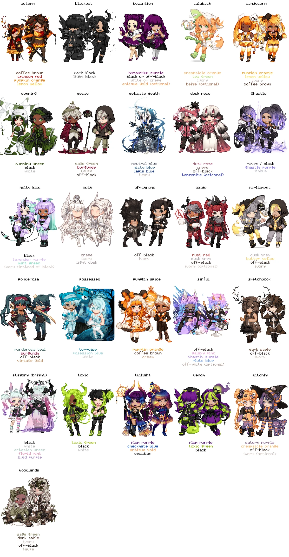 gaiaonline coloring pages