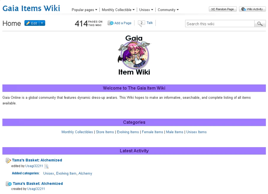 Gaia Items Wiki | Gaiapedia | Fandom