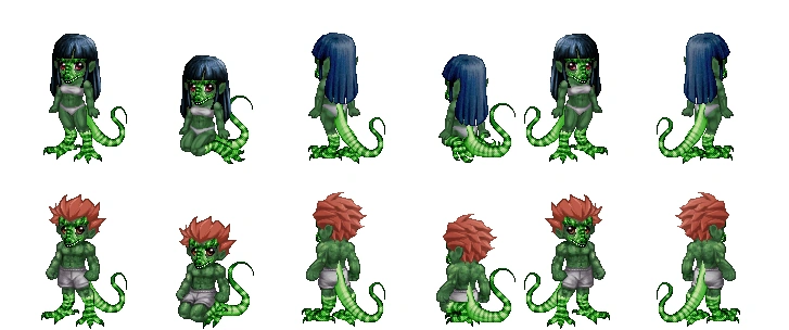 Green Lizardman | Gaia Items Wiki | Fandom