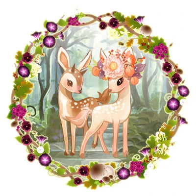 Verdant Grove: Fawn Twins | Gaia Items Wiki | Fandom