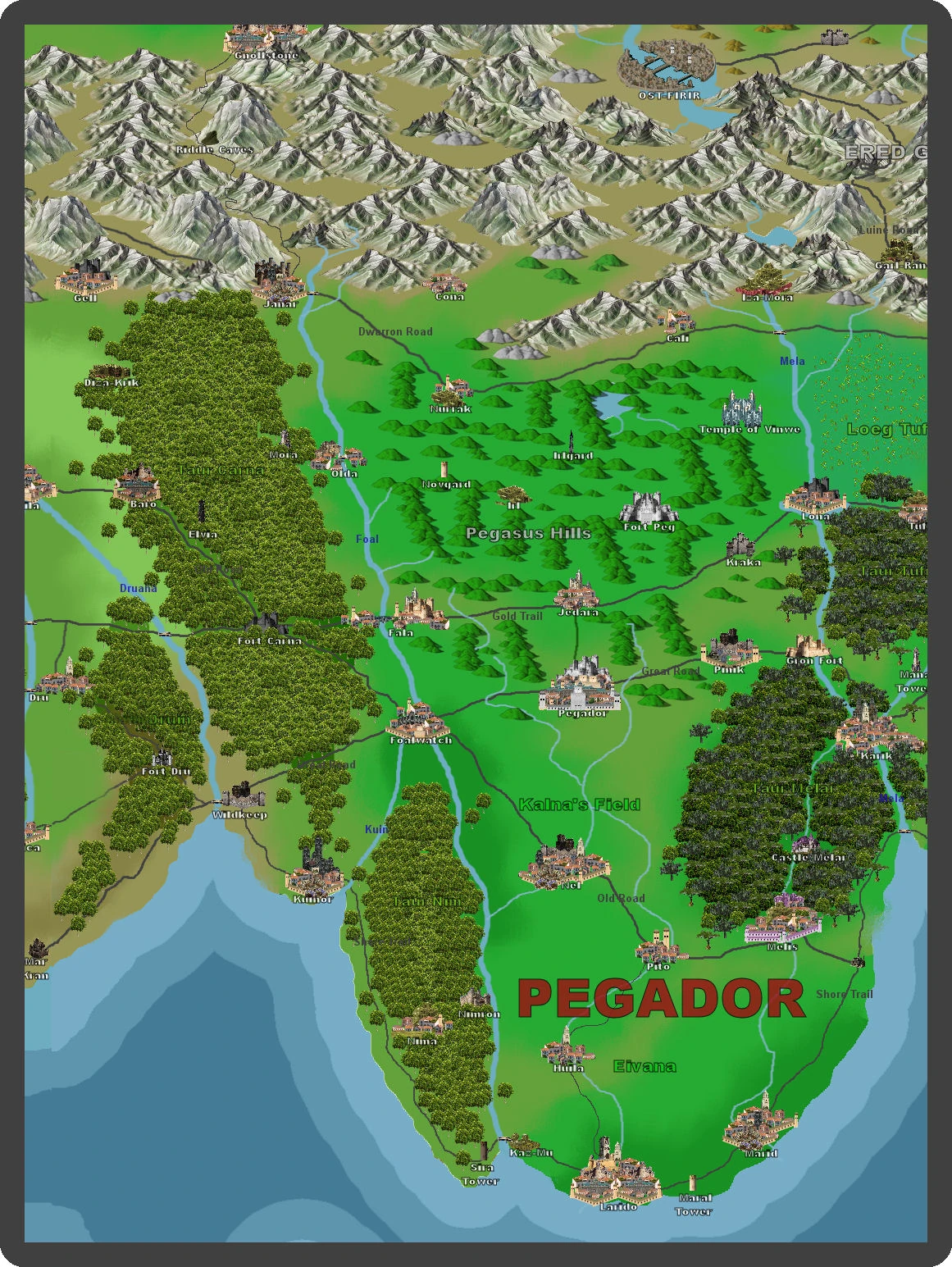 Geography of Pegador | Gaiana Wiki | Fandom