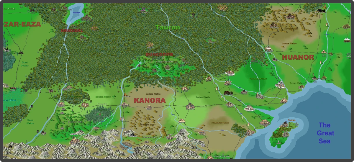 Geography of Kanora | Gaiana Wiki | Fandom