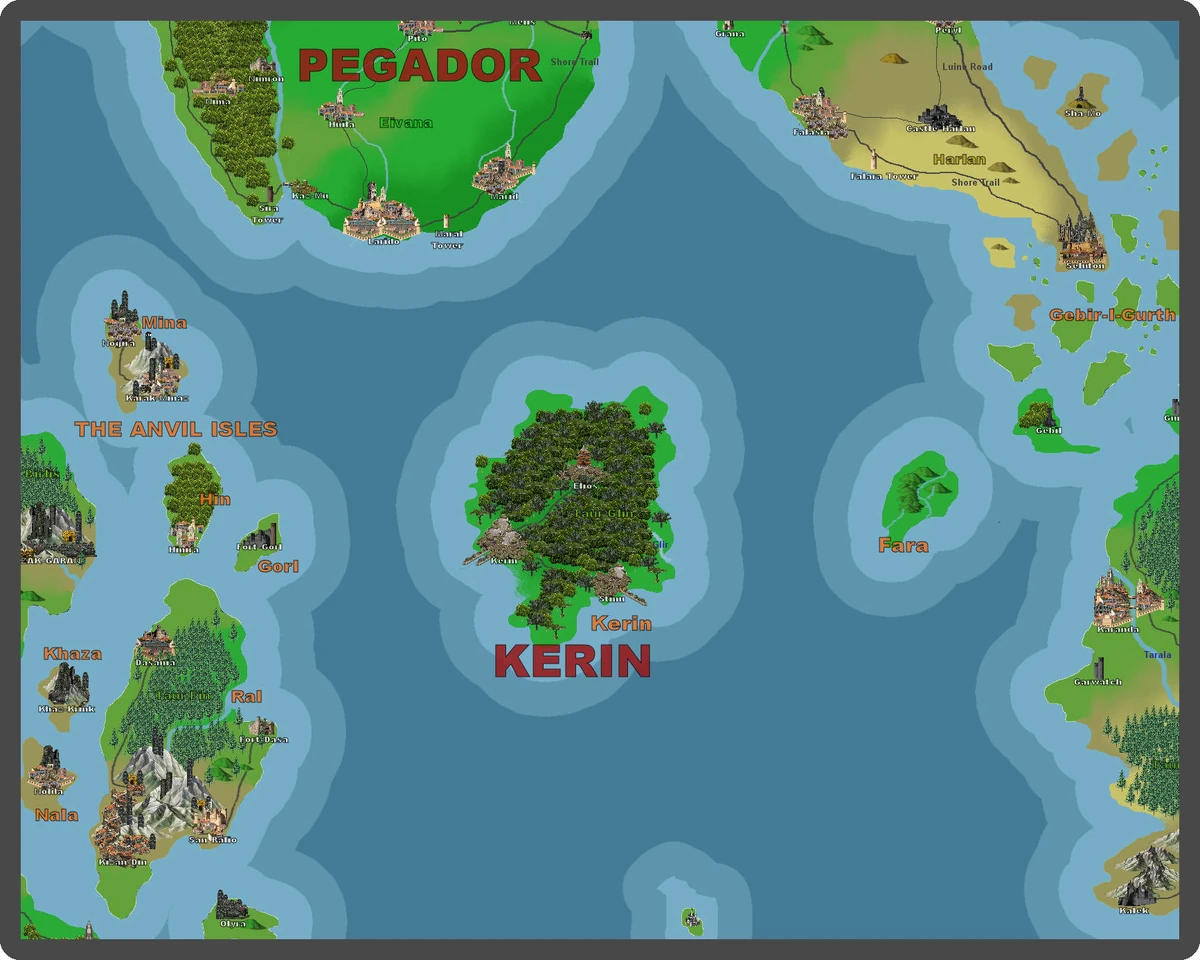 Geography of Kerin | Gaiana Wiki | Fandom