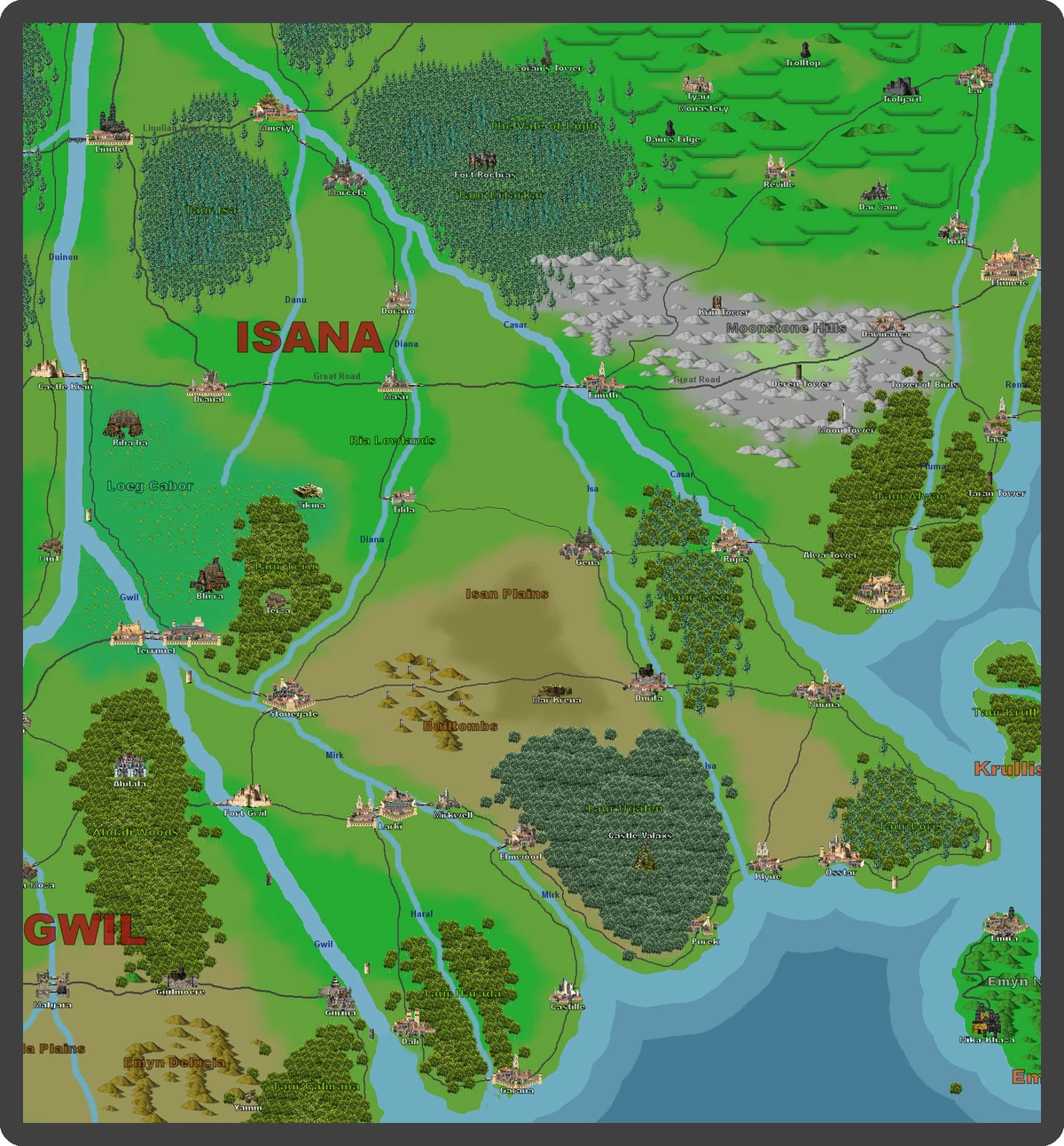 Geography of Isana | Gaiana Wiki | Fandom