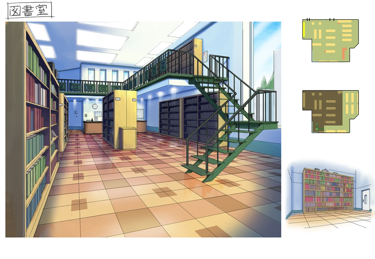 Library (Gal*Gun) | Gal Gun Wiki | Fandom