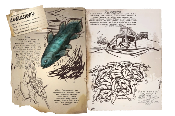 Coelacanth (ARK) | Galactic Creatures Wiki | Fandom