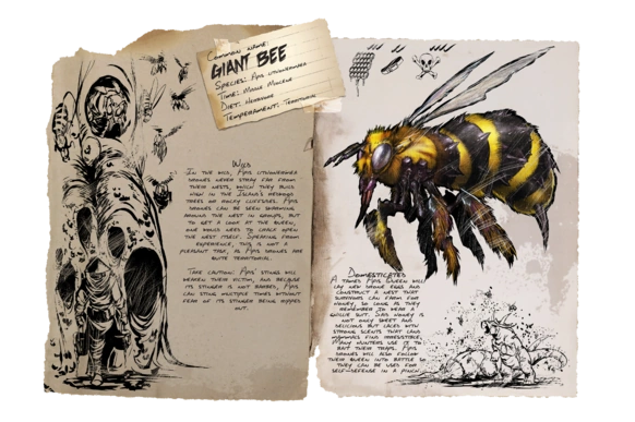 Giant Bee (ARK) | Galactic Creatures Wiki | Fandom