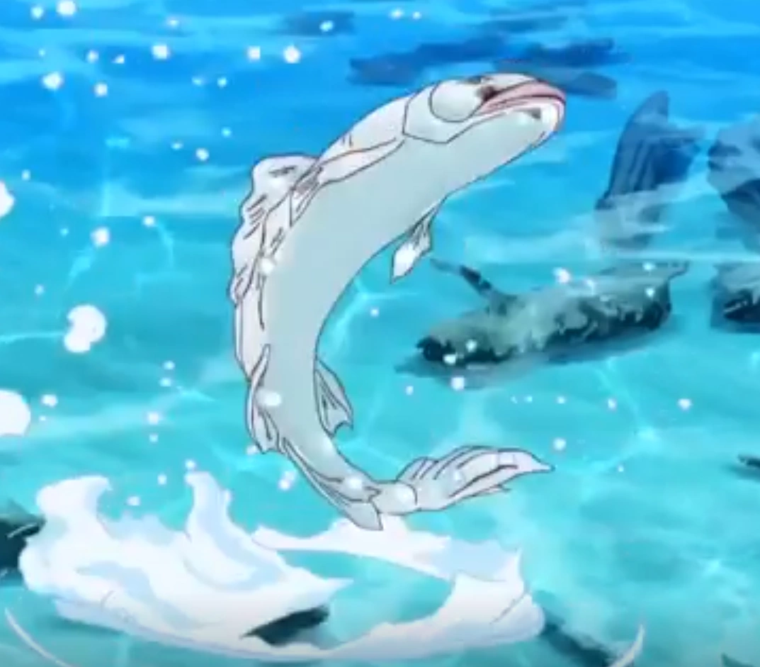 Snow White Sweetfish | Galactic Creatures Wiki | Fandom