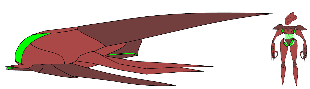Zargenian Fighter Ship | Galactic of Guardians Wiki | Fandom