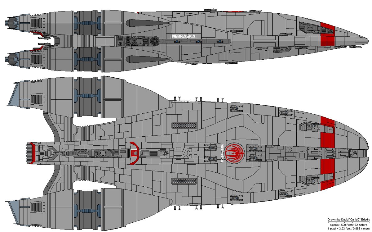 Nebraska Class Destroyer (D8) | Battlestar Galactica Fanon Wiki | Fandom