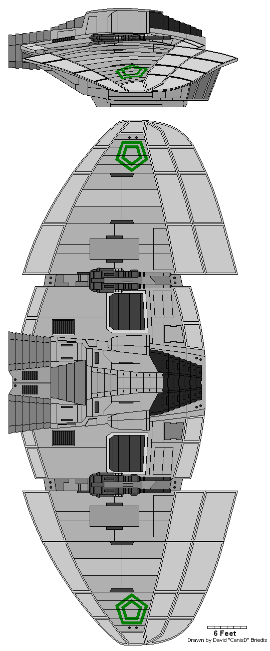 Marauder Class Bomber (D8) | Battlestar Galactica Fanon Wiki | Fandom