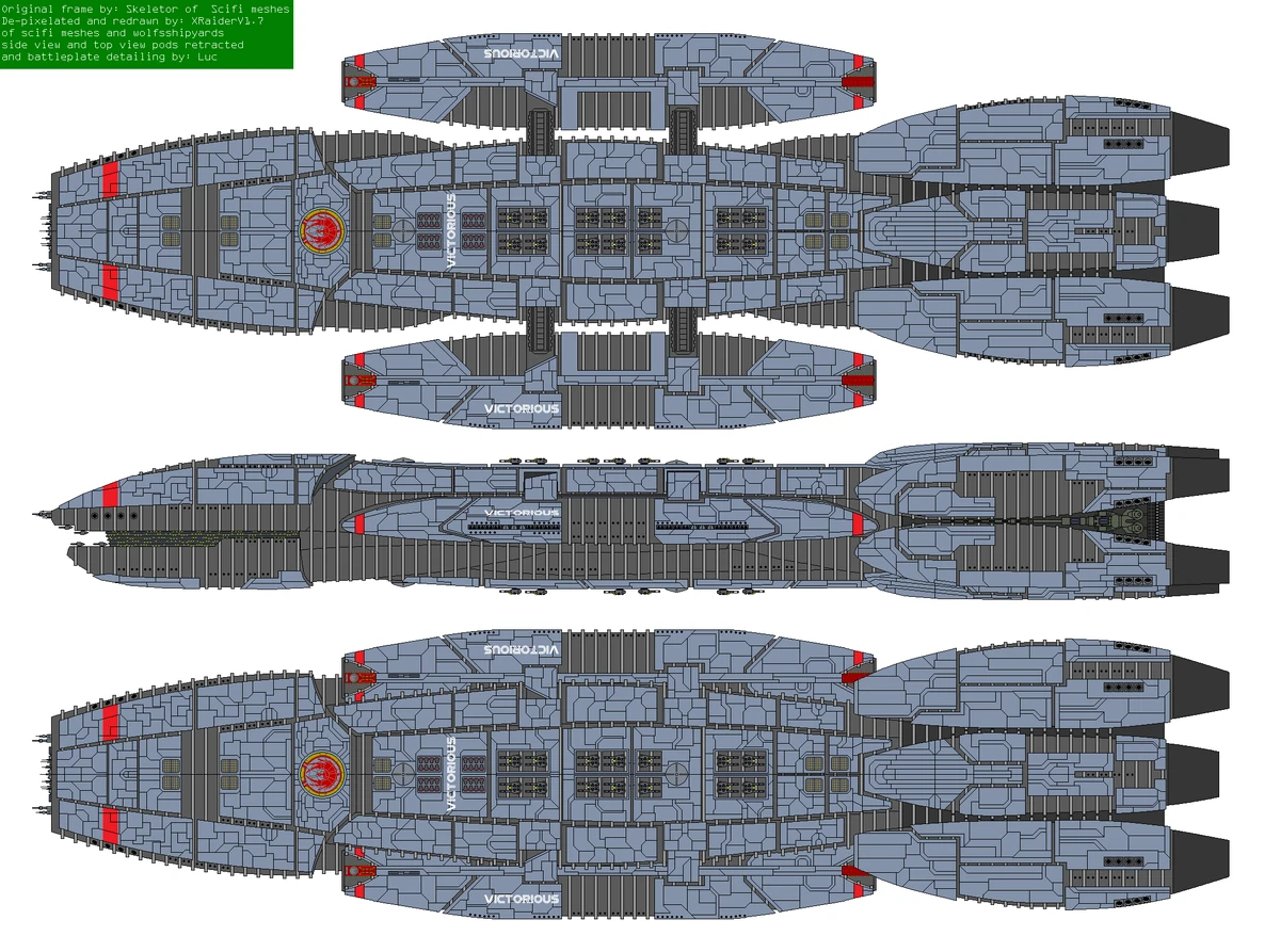 Victorious-type Battlestar | Battlestar Galactica Fanon Wiki | Fandom