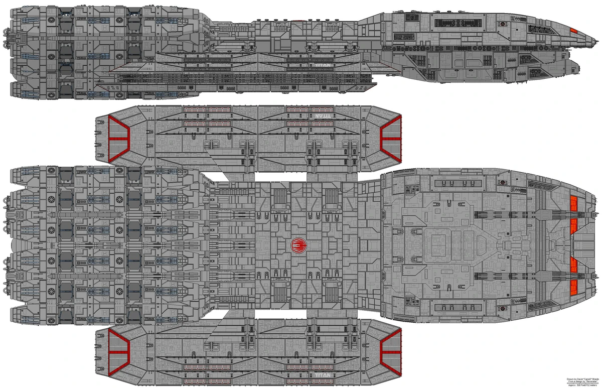 Titan Class Battlestar | Battlestar Galactica Fanon Wiki | Fandom