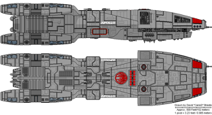 Apollo Class Corvette | Battlestar Galactica Fanon Wiki | Fandom