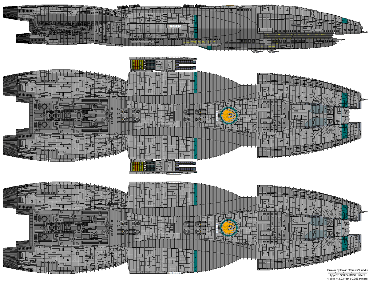 Tiger Class Destroyer (D8) | Battlestar Galactica Fanon Wiki | Fandom