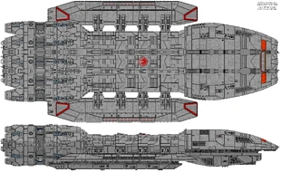 Orion Class Battlestar | Battlestar Galactica Fanon Wiki | Fandom
