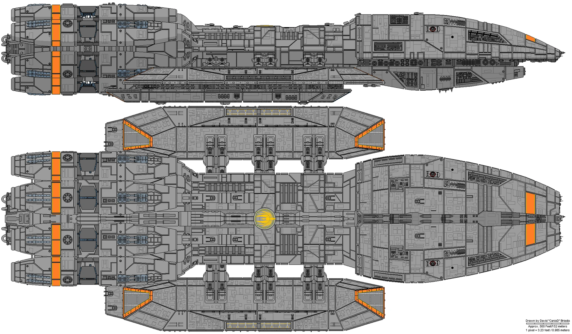 Atlantis Subclass Battlestar (D8) | Battlestar Galactica Fanon Wiki ...