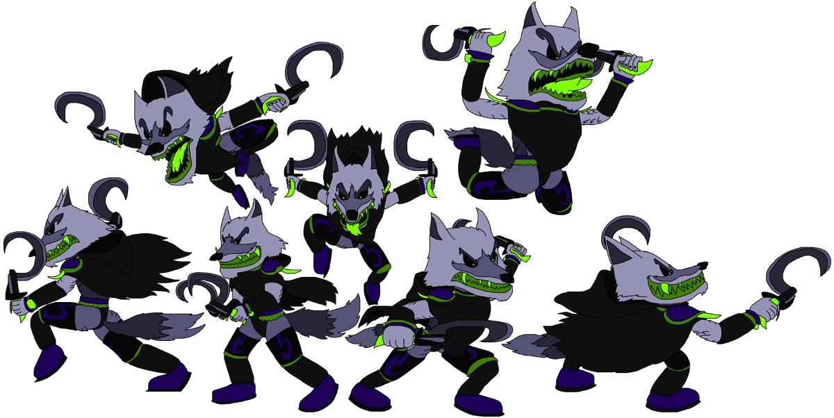 The Shadow Wolf's Army | Galaga Heroverse Wiki | Fandom