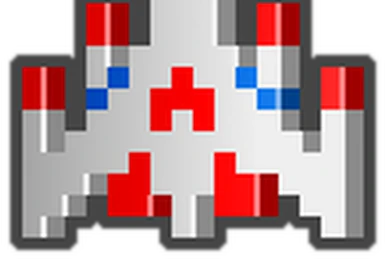 Galaga Ship Sprite