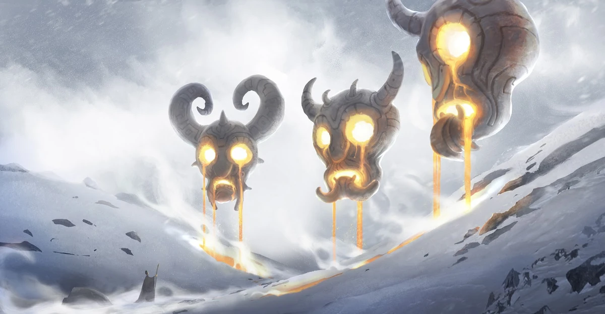 The Floating Masks of Gilgorgaroth | Galapygos Wiki | Fandom