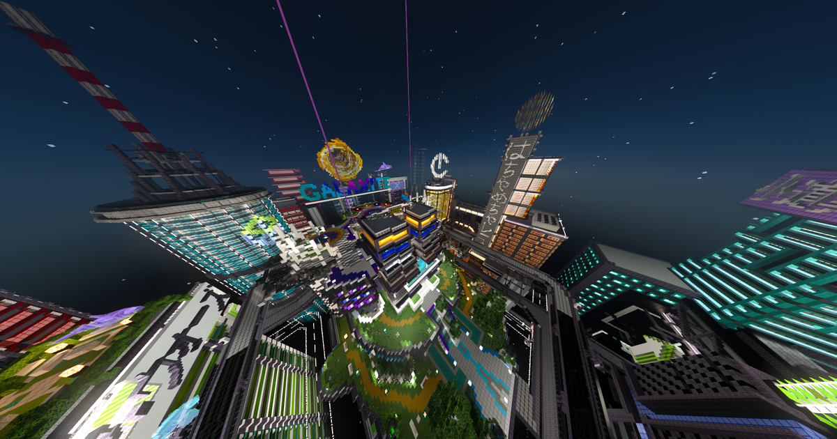 Main Hub | Galaxite MCBE Wiki | Fandom