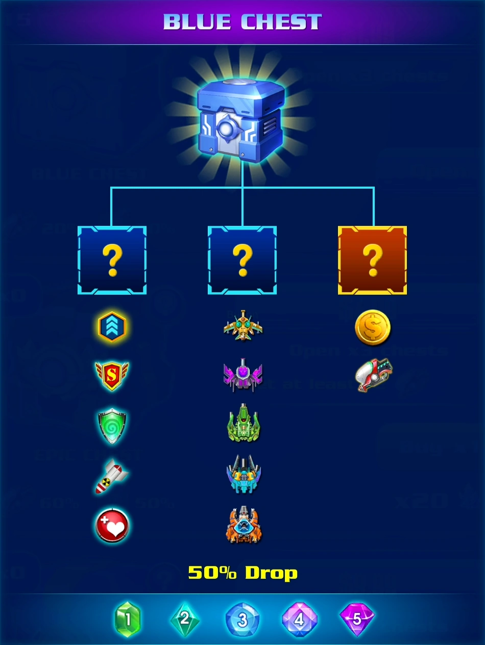 Chests | Galaxy Attack: Alien Shooter Wiki | Fandom