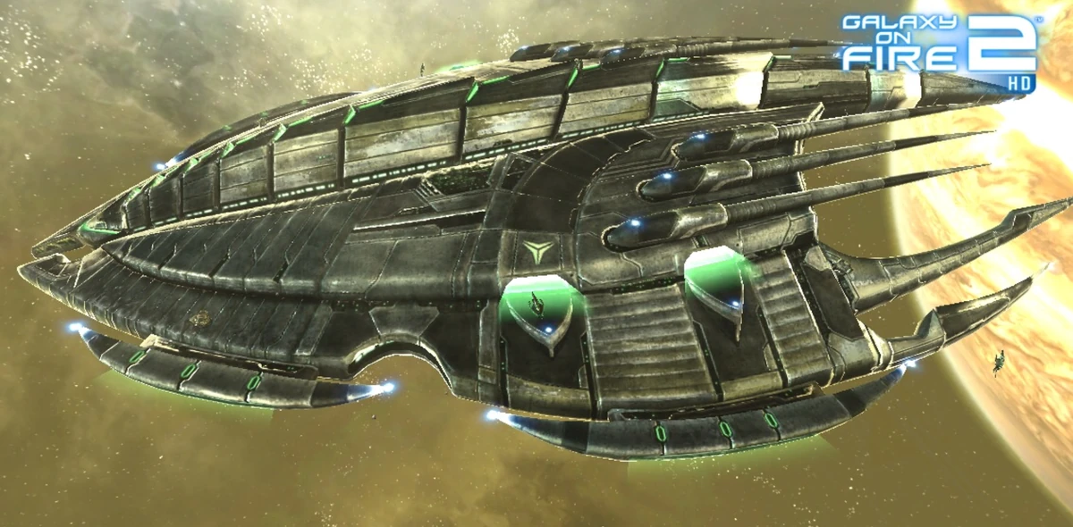 Vossk Battleship (Alliance of Pirates) | Galaxy on fire Fan Fiction ...