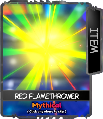 Red Flamethrower | Galaxy Defenders Wiki | Fandom