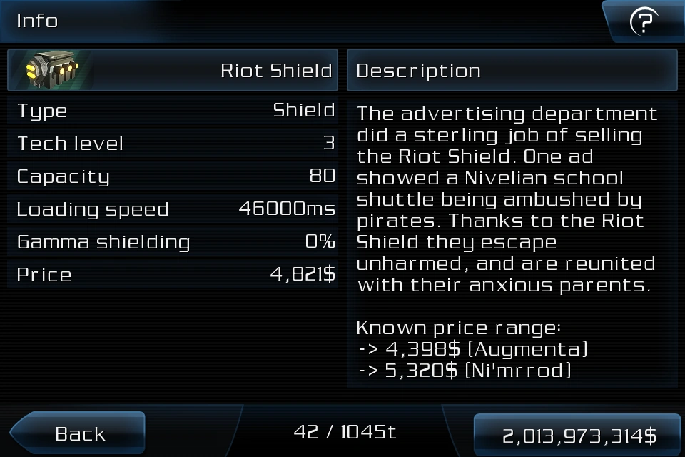 Riot Shield | Galaxy on Fire Wiki | Fandom