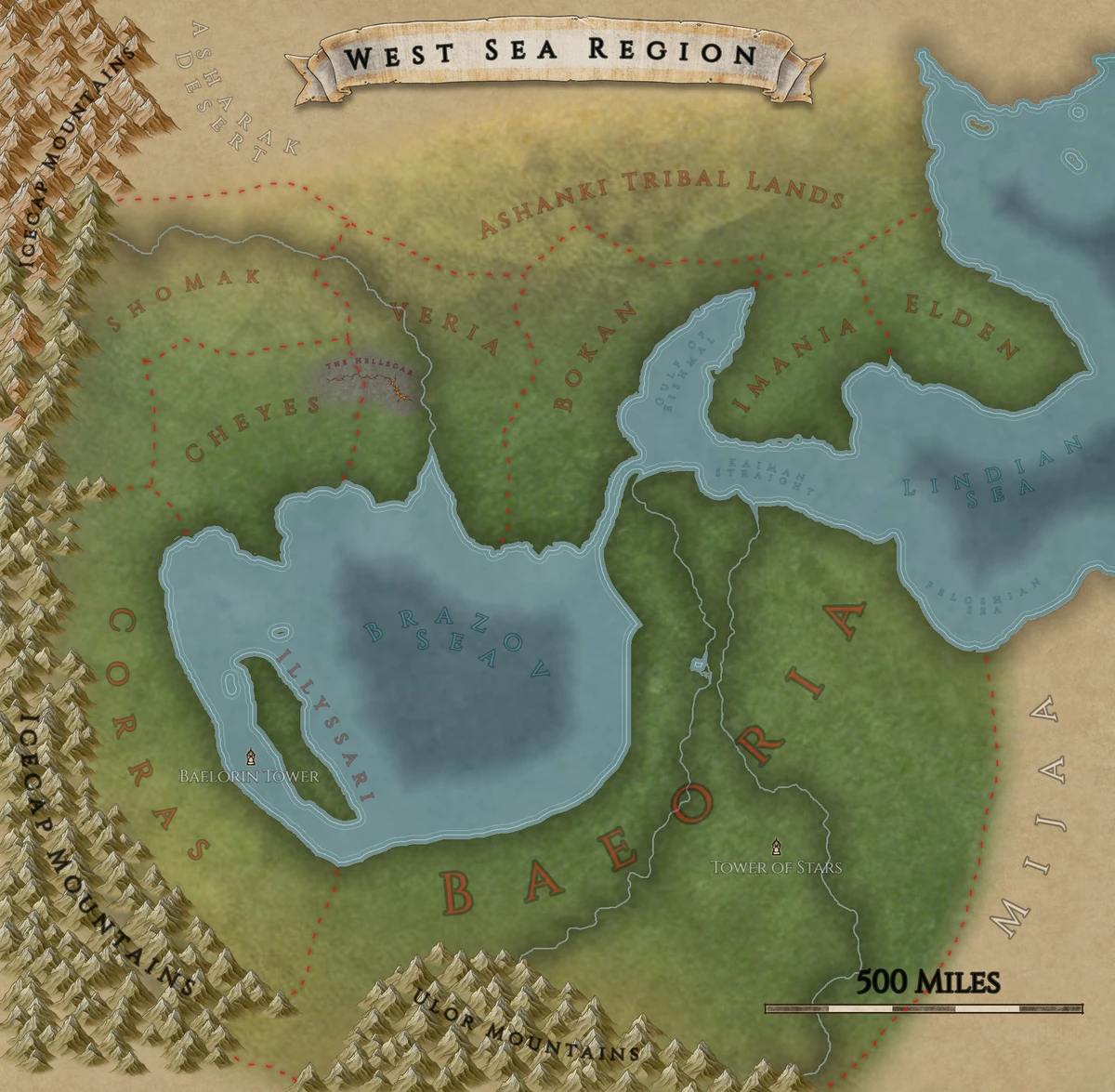 West Sea Region | Galea Wiki | Fandom