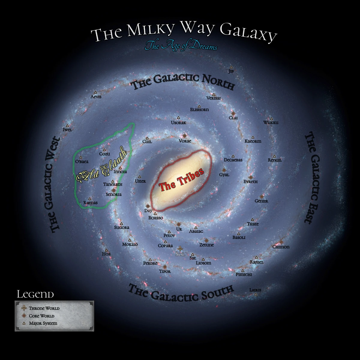 Milky Way Galaxy (First World) | Galea Wiki | Fandom