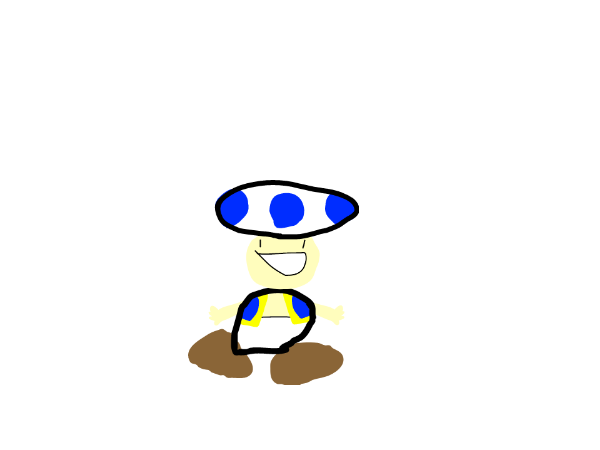 Blue toad sprite for @Wario1027 | GaleemDharkon Wiki | Fandom
