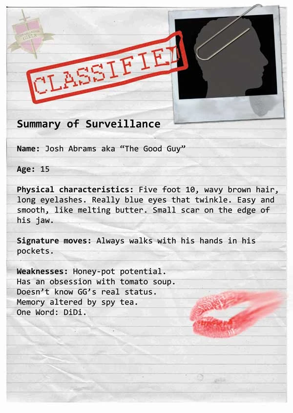 Joshua Abrams | Gallagher Girls Wiki | Fandom