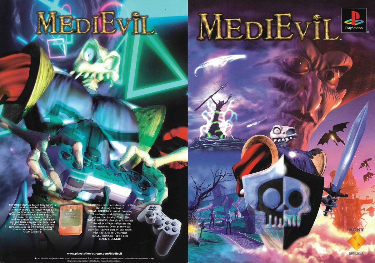 MediEvil booklet | Gallowmere Historia | Fandom