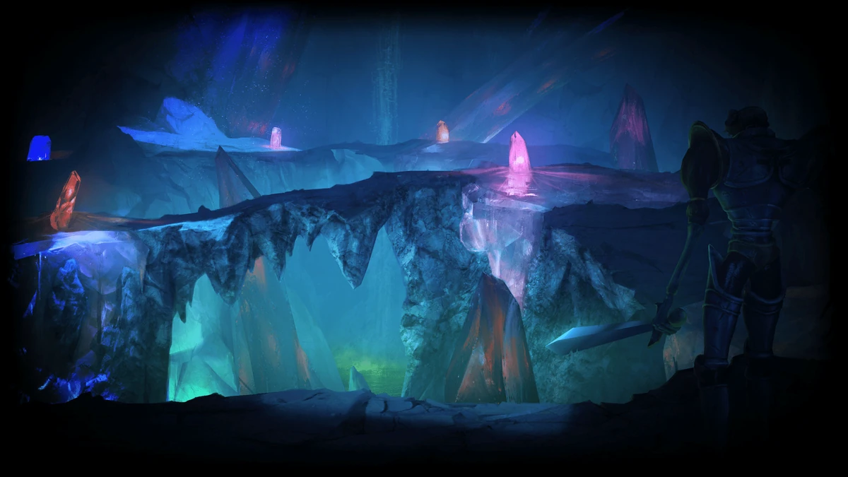 The Crystal Caves | Gallowmere Historia | Fandom