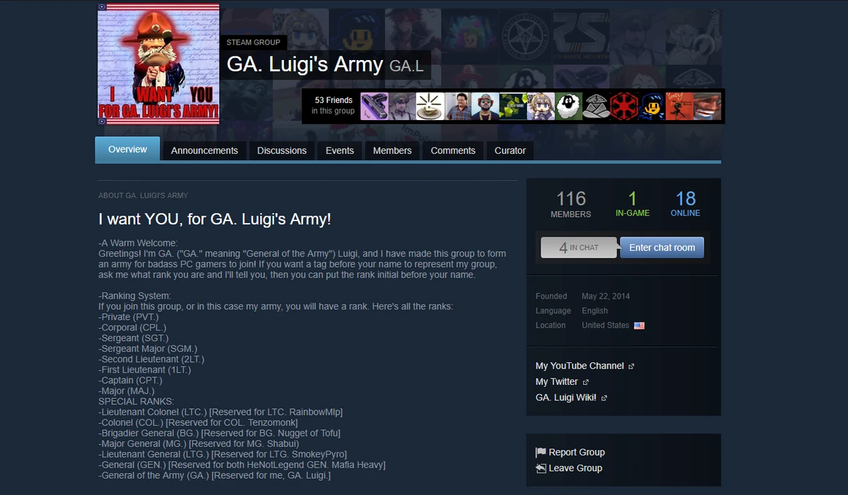 GA. Luigi's Army | GA. Luigi Wiki | Fandom