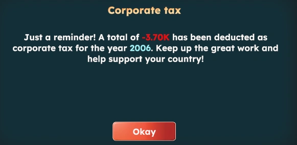 Taxes and Expenses | Game Builder Tycoon Wiki | Fandom