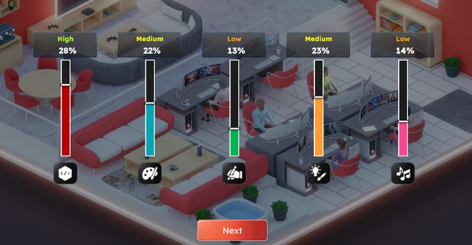 Priority Sliders | Game Builder Tycoon Wiki | Fandom