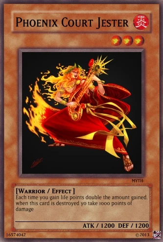 Phoenix Court Jester | Game card maker Wiki | Fandom